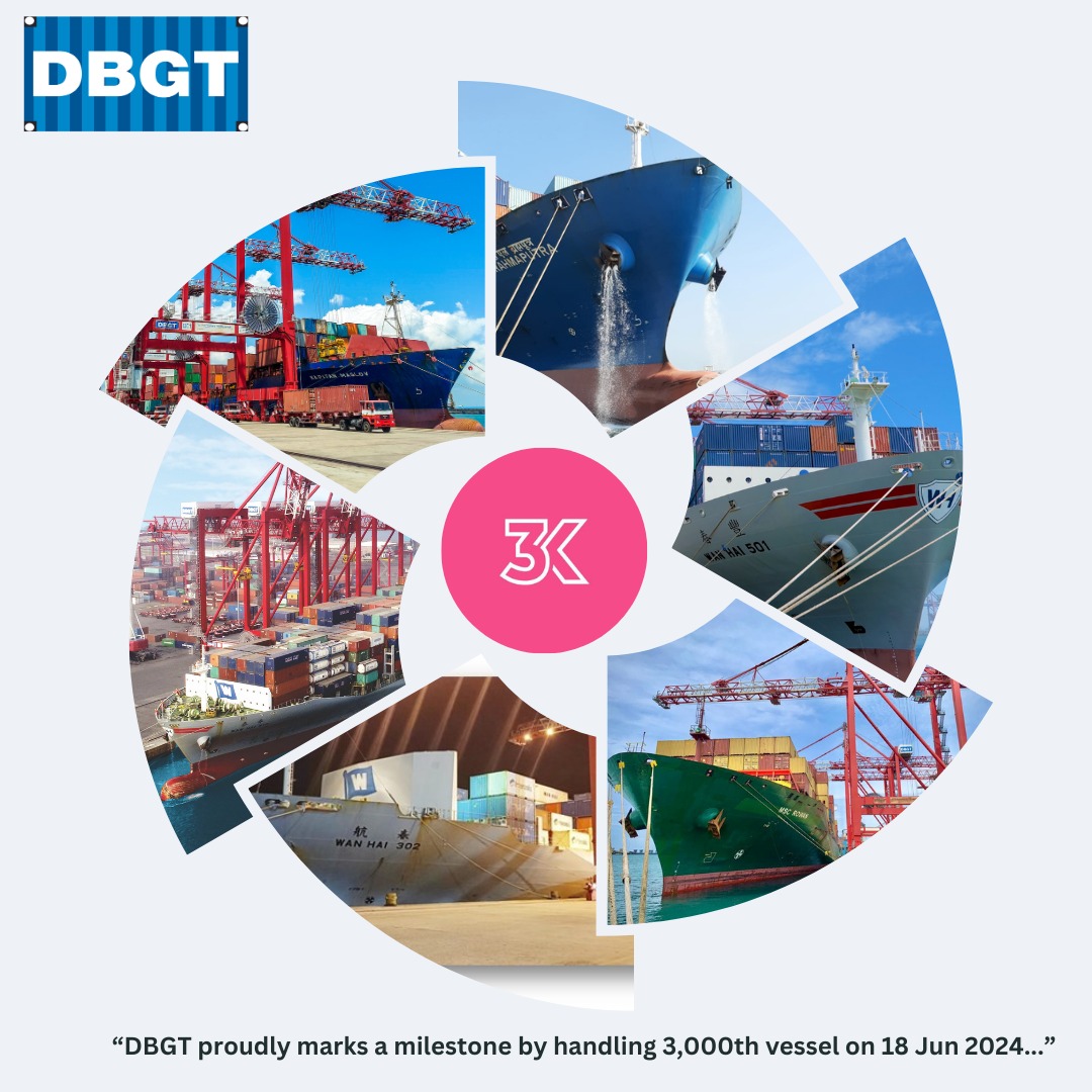DBGT Achieves Major Milestone: 3000th Vessel Handled